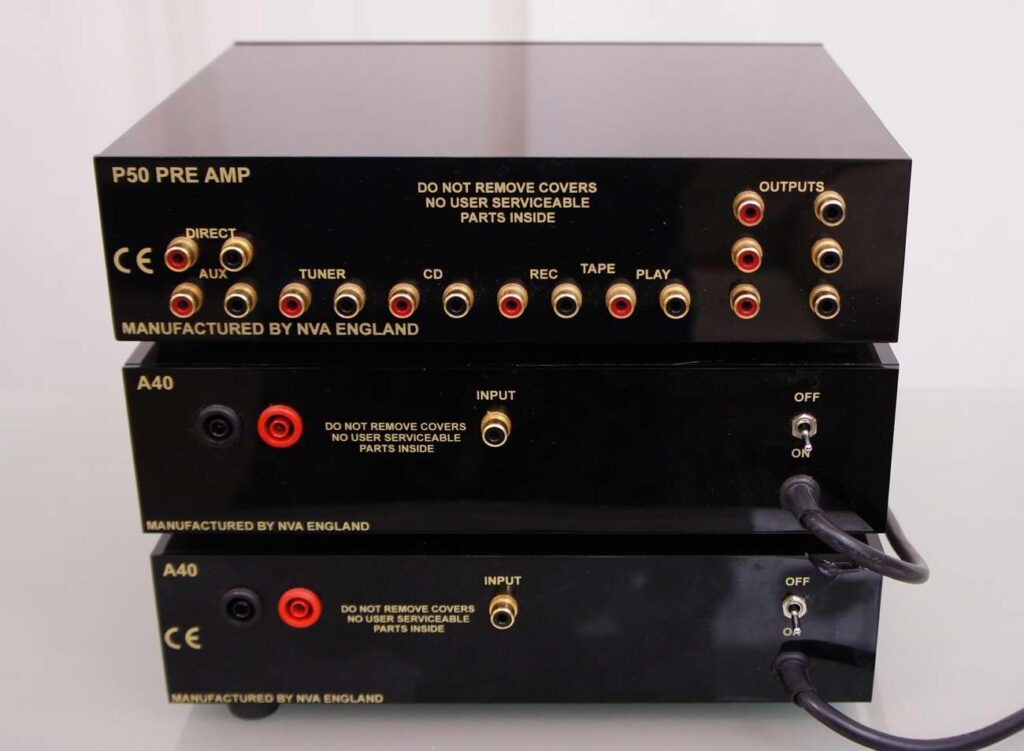 NVA P50 + A40 - Audio construction | Hi-Fi Online Sales: Amplifiers ...