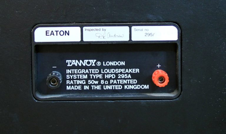 Tannoy Eaton - Audio Construction | Hi-Fi Online Sales: Amplifiers ...
