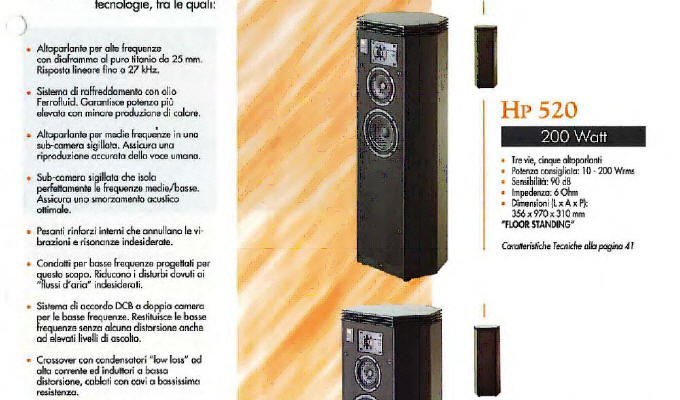 JBL HP520 - Audiocostruzioni | Vendita Online Hi-Fi: Amplificatori ...