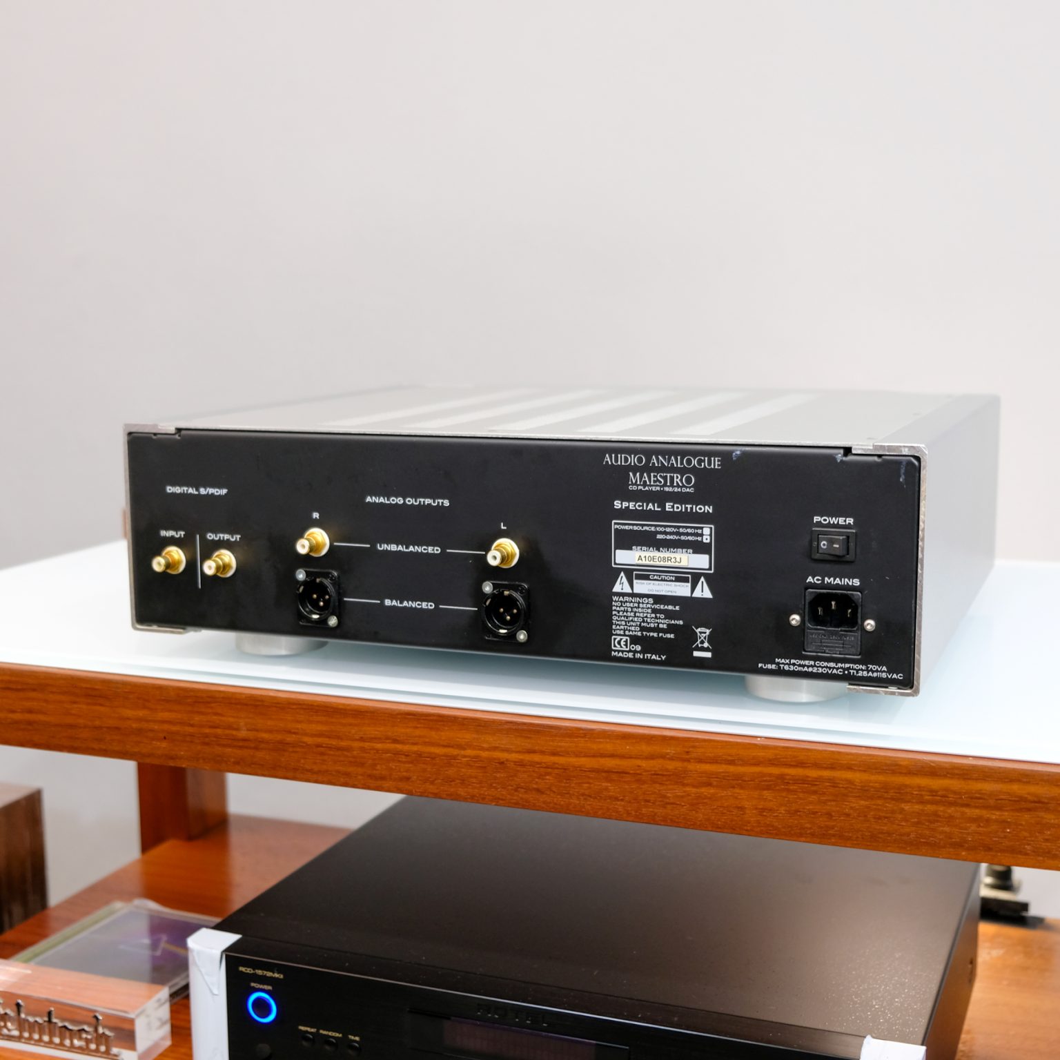 Audio Analogue Maestro CD Special Edition - Audiocostruzioni | Hi-Fi ...