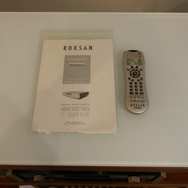 Roksan Caspian M-1 Pre + Finale Usato