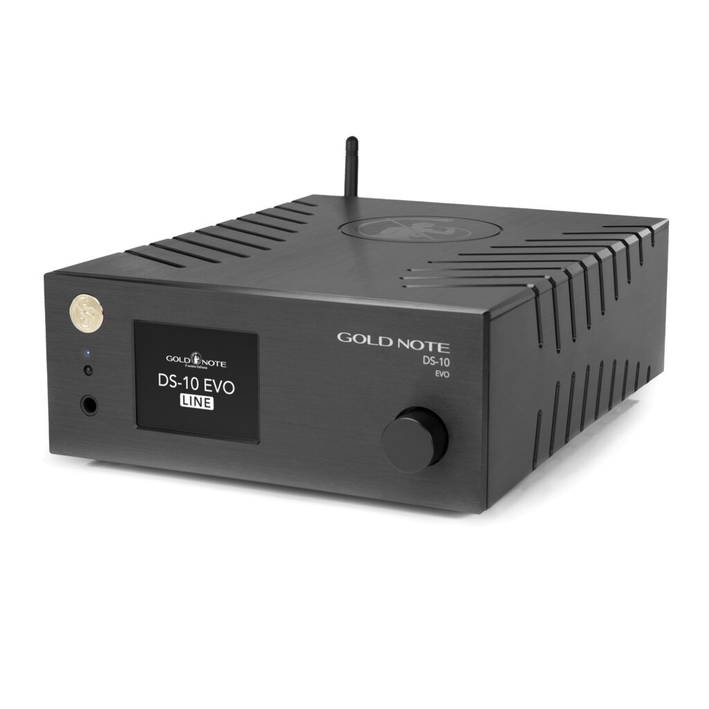 Gold Note DS-10 EVO – Hi-Res Streamer DAC with Pre and MQA