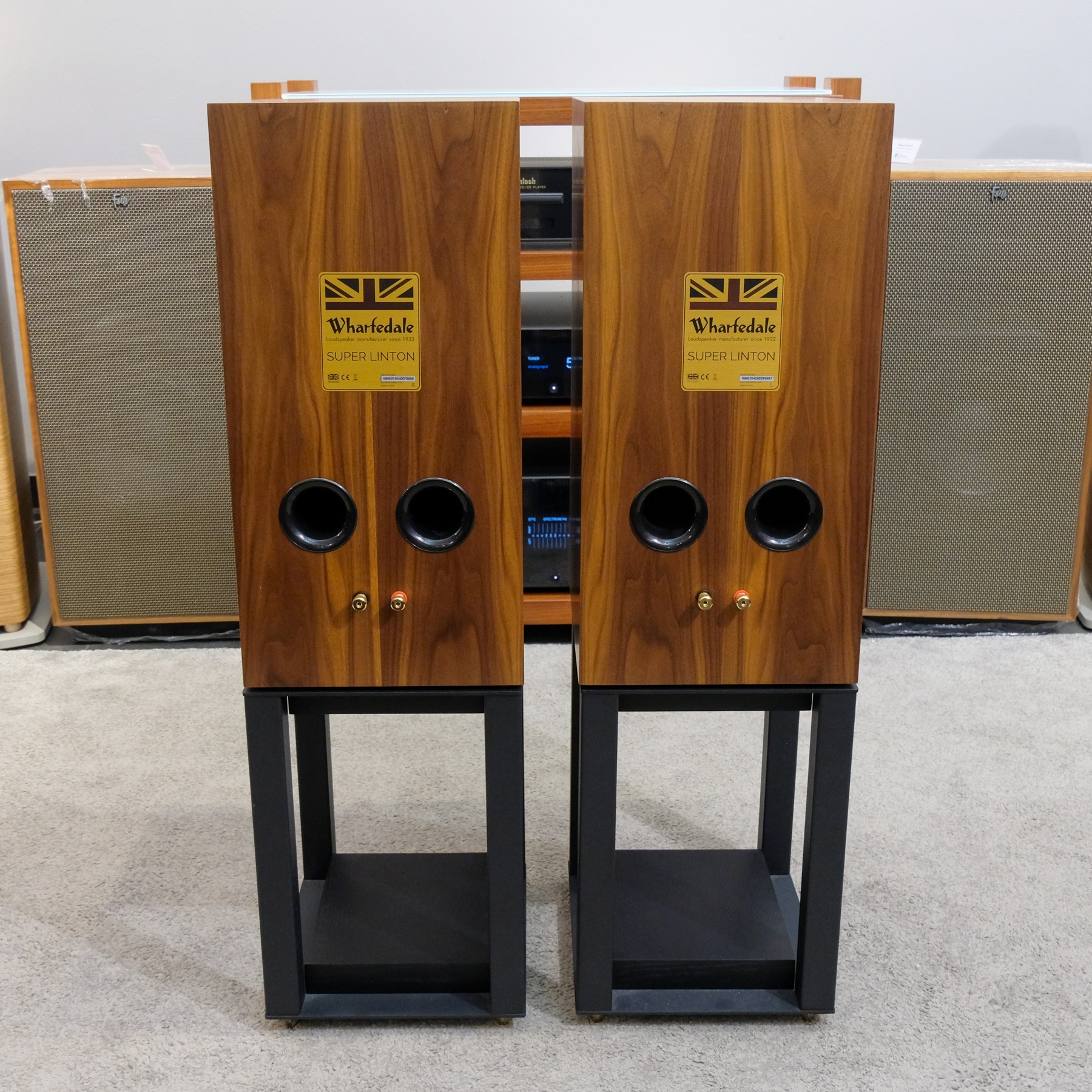 Wharfedale Super Linton con stand Usato
